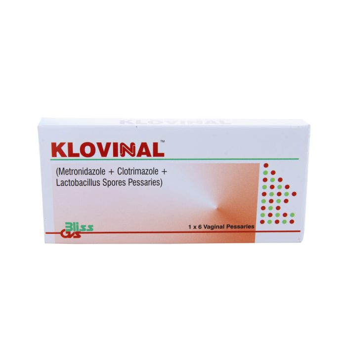 Klovinal Vaginal Pessaries x6 - Protrust Pharmacy Limited